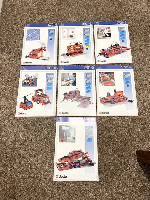LEGO DACTA ACTIVITY Booklet / Instruction Complete Bundle Of 7 (9701) £ ...