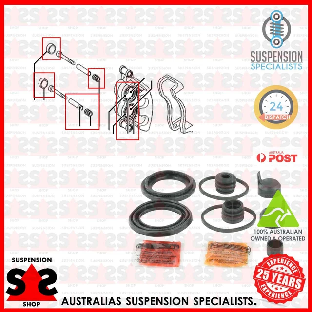 FRONT AXLE REPAIR Kit, Brake Caliper Suit MERCEDES-BENZ Sprinter 5-T ...