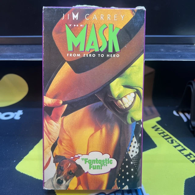 THE MASK (VHS 1995) Movie N4011 Jim Carrey Cameron Diaz Comedy Free ...