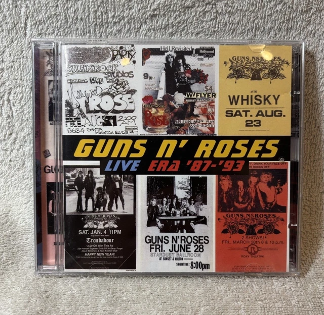 LIVE ERA '87-'93 - Guns N' Roses £7.11 - PicClick UK