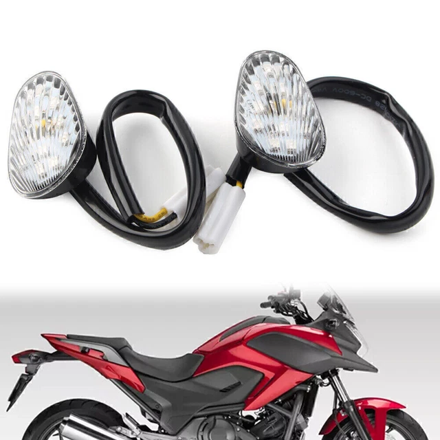 FOR YAMAHA YZF R1/R6/R6S Flash Clear Flush Mount Amber Turn Signals ...