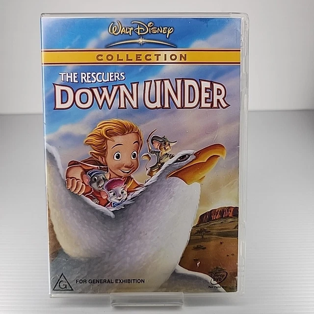 THE RESCUERS DOWN Under (DVD, 1990) Frank Welker George C. Scott Peter ...