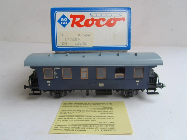 ROCO - SPUR H0 - Personenwagen 2. Klasse 81284 Mz der DB in OVP EUR 9 ...