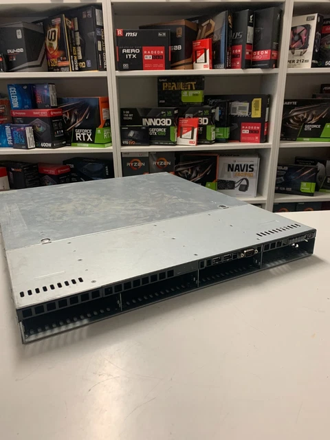 SUPERMICRO CSE-813M SUPER Chassis SC813 1U 19" Server Gehäuse ...