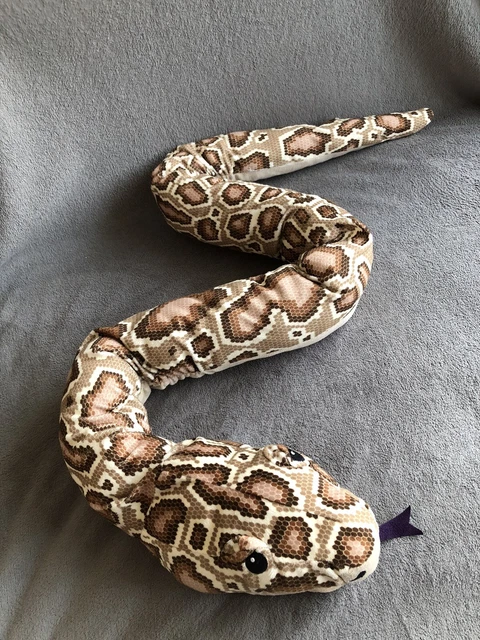 IKEA DJUNGELSKOG LARGE Burmese Python Soft Toy Plush Hand Puppet £6.99 ...