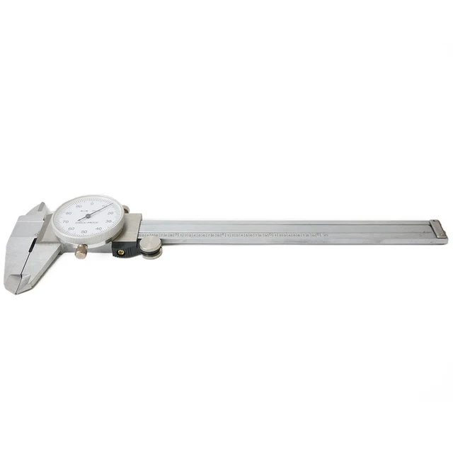 EASY TO READ Dial 6 Inch Dial Caliper Measurement Tool for Convenient ...