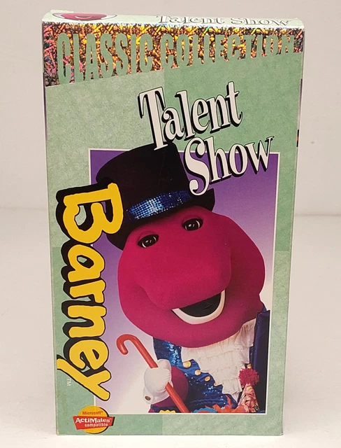 BARNEY BARNEYS TALENT Show VHS 1996 Classic Collection Singing ...