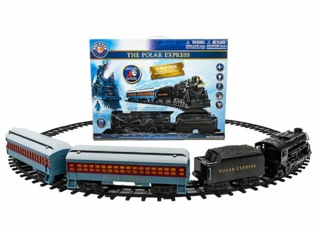 THE POLAR EXPRESS Remote Controlled Train Set Locomotive Railway Toy ...