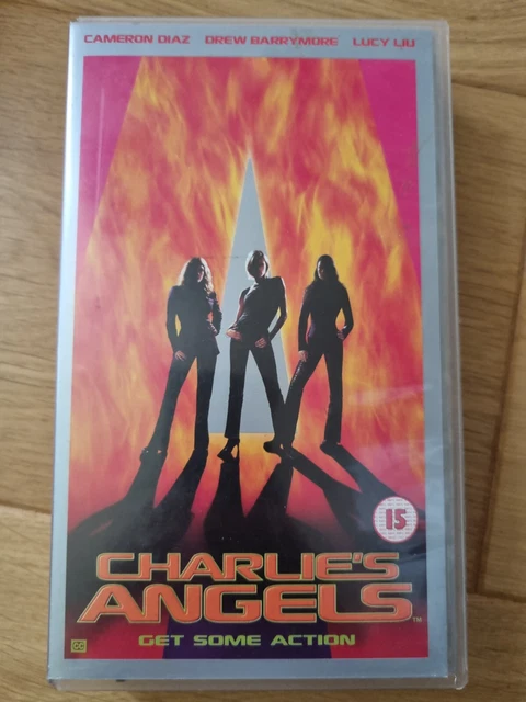 CHARLIES ANGELS MOVIE VHS 2000 Cameron Diaz Drew Barrymore Lucy Liu £0.99 - PicClick UK