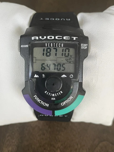 OROLOGIO AVOCET VERTECH Altimetro Sci e Alpino EUR 76,88 - PicClick IT