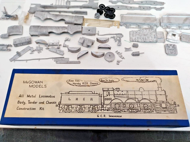 Mcgowan Models Lner B4 4 6 0 Unbuilt Kit 4mm Scale 00 Em P4 Eur 28