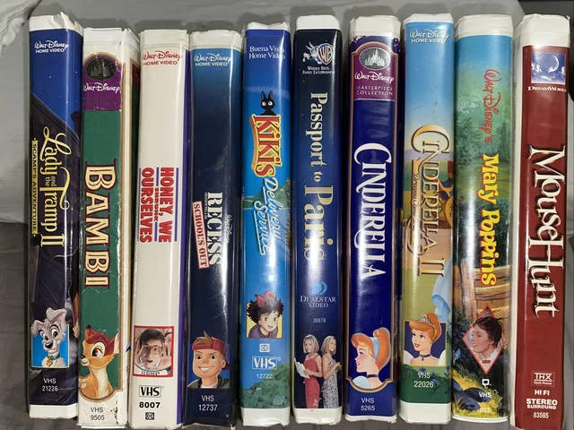 10 DISNEY VHS Tapes Disney movies Collection- EUR 4,58 - PicClick FR