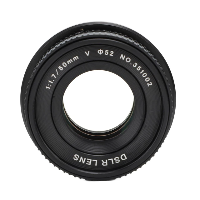 50mm F1 7 Full Frame Large Aperture Manual Focus Lens For Ef Mount Dslr