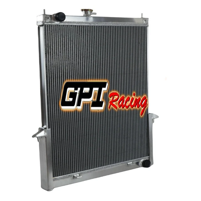 ALUMINUM RADIATOR FOR Nissan Patrol Y61 TB48DE WFGY61 2002-2012 MT £280 ...