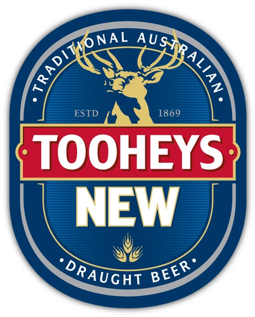 TOOHEYS NEW LOGO Sticker Car Bumper Decal - 3'', 5'' or 6'' £3.46 ...