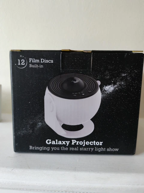 GALAXY PROJECTOR STARRY Sky Planetarium Moon Planets Light Lamp 12 film ...