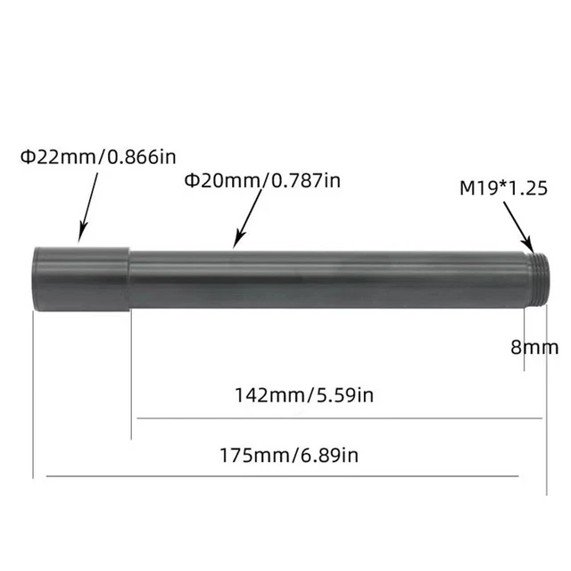 THRU AXLE BIKE 110x20mm Aluminum Alloy Anti‑corrosion Device ...