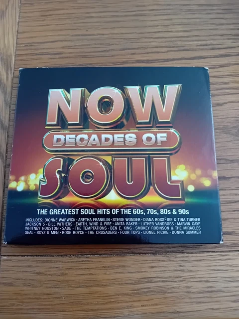 NOW DECADES OF Soul by Various Artists (CD, 2021) £2.28 - PicClick UK