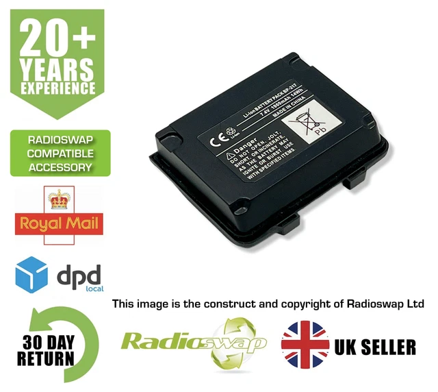 BATTERIE PAQUET LITHIUM-ION Pour Icom IC-80AD IC-91A IC-91AD Deux Sens ...