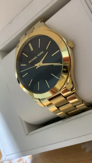 OROLOGIO UOMO MICHAEL kors color oro, come nuovo. EUR 180,00 - PicClick IT