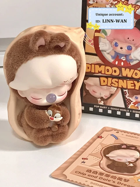 POP MART DIMOO & Disney Series Blind Box Confirmed Figure-Chip And Dale ...