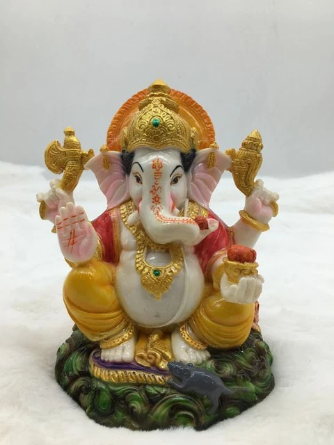 GANESH GANESHA GANPATI Ganapati Hindu God Hindu God Ganesh fiber idol ...