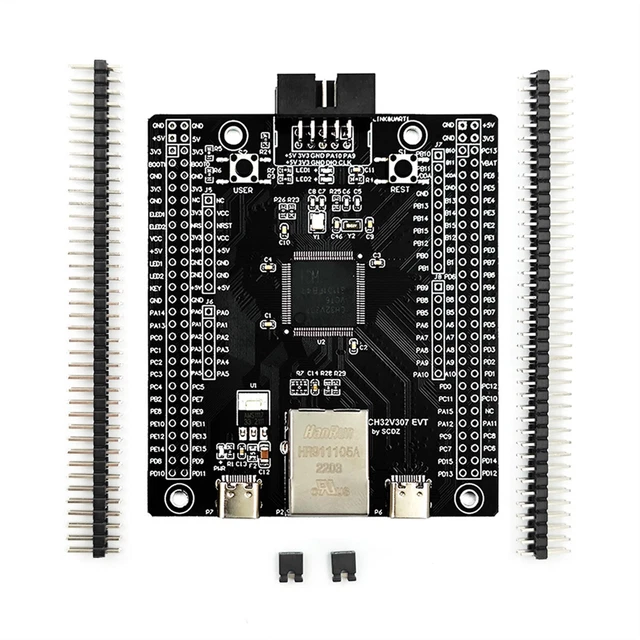 Scheda Di Valutazione Ch32v307 Mcu Risc V Integrato Wch Link