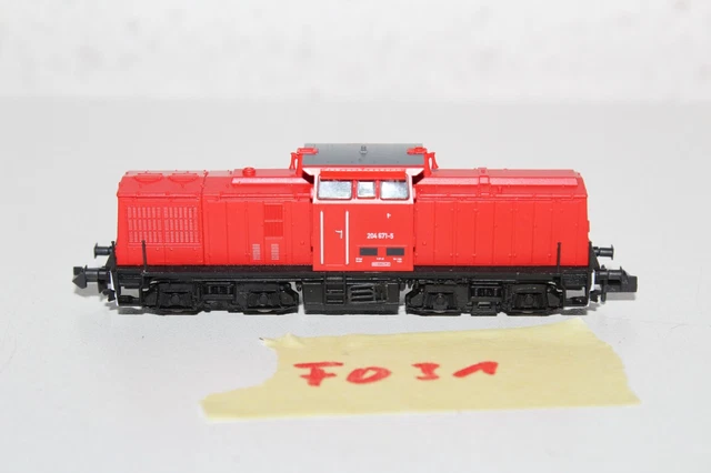 FLEISCHMANN DIESELLOK BR204 Spur N analog a.f. Roco Minitrix Arnold N ...