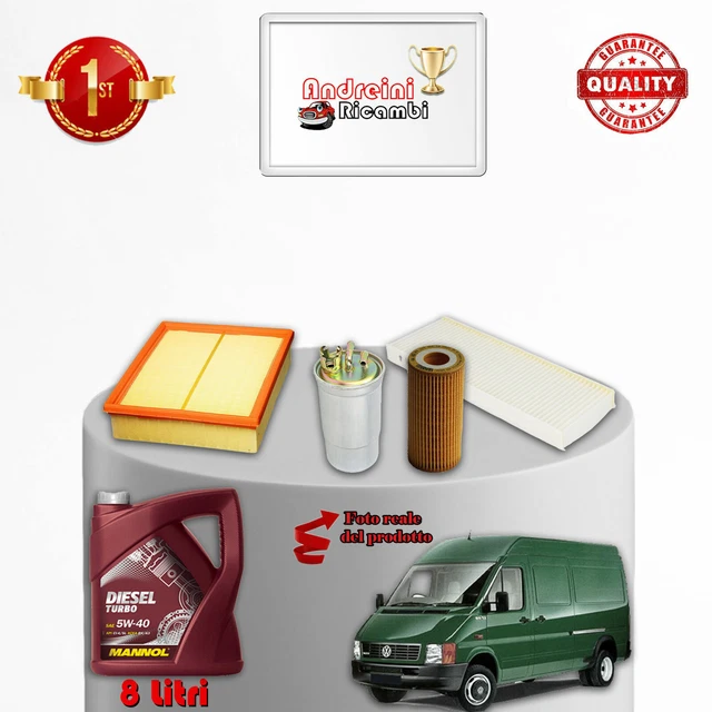 SET ENTRETIEN 4 Filtres Et Huile VW Lt II 46 2.5 Tdi 70KW 95CV Du 2001 ... SET ENTRETIEN 4 Filtres Et Huile VW Lt II 46 2.5 Tdi 70KW 95CV Du 2001 ...