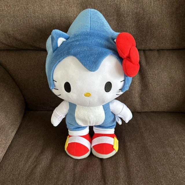 SONIC THE HEDGEHOG × Sanrio HELLO KITTY Special Plush Doll SEGA Limited ...
