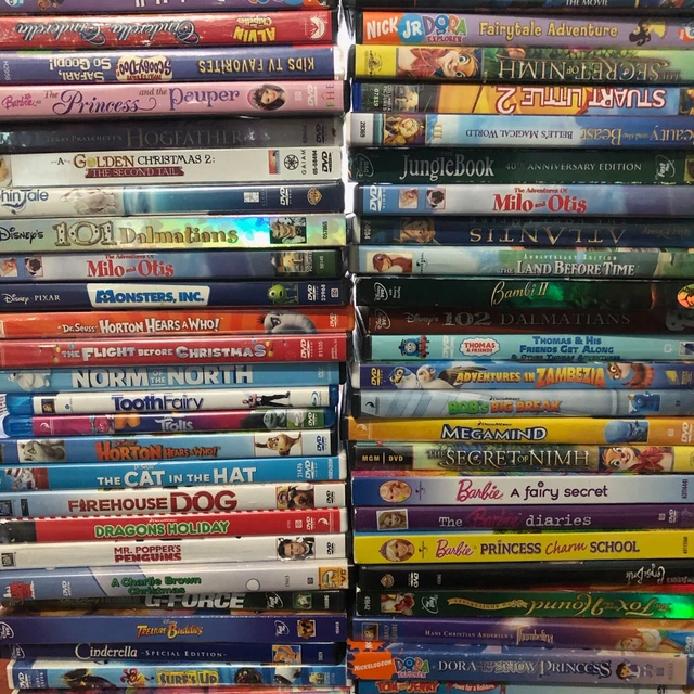 KIDS CHILDRENS DVD Lot Huge Pick Choose You Own Movies Combined ...