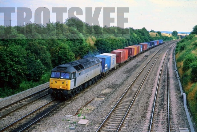 35MM SLIDE BR British Rail Diesel Loco Class 47 47303 1993 Original £4. ...