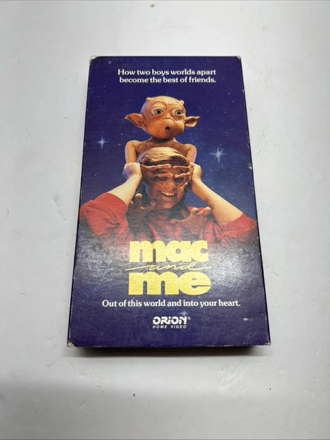 MAC AND ME VHS 1989 Orion Home Video Cult Classic Movie $13.82 ...