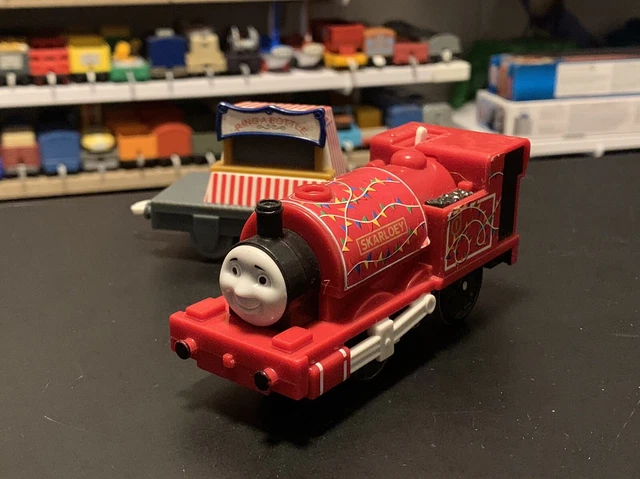 THOMAS & FRIENDS 'Skarloey’s Puppet Show’ Trackmaster TOMY W/ Puppet ...