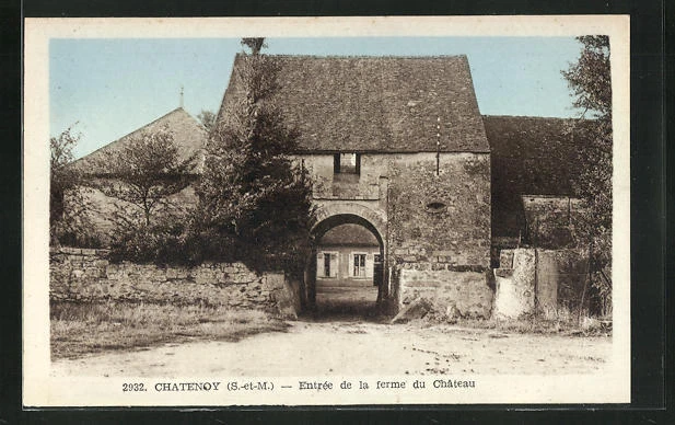 CPA CHATENOY, ENTRÉE de la ferme du Château EUR 3,00 - PicClick FR