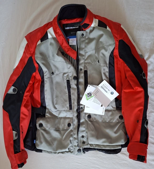 ORIGINAL BMW MOTORRAD Jacke GS DRY Damen GRAU ROT Gr 46 Neu ADVENTURE Ladies EUR 140,00 ...