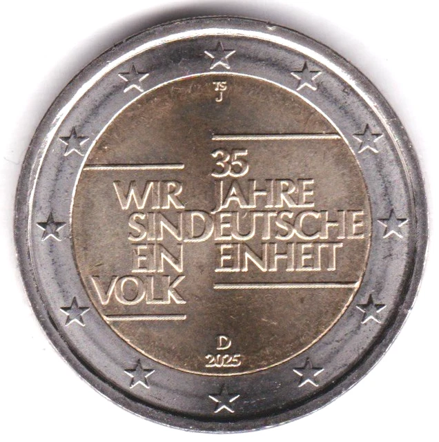 2 Euro Munze Wir Sind Das Volk