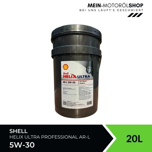 SHELL HELIX ULTRA Professional AR-L 5W-30 20 Liter EUR 143,74 - PicClick DE