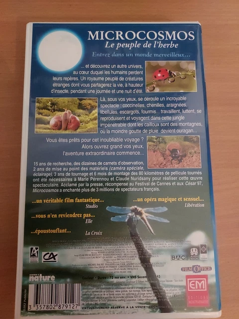 CASSETTE VIDEO VHS Microcosmos Le Peuple De L'herbe EUR 1,00 - PicClick FR