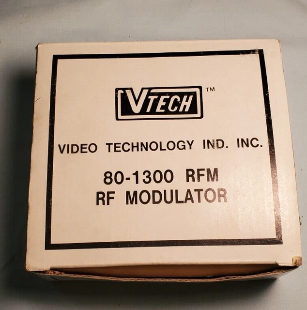 VINTAGE VTECH RF Modulator 80-1300RFM $10.00 - PicClick