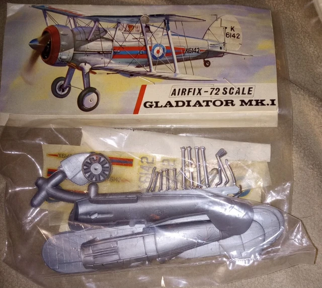 AIRFIX GLOSTER Gladiator Mk.1 1:72nd Scale Kit £9.88 - PicClick UK
