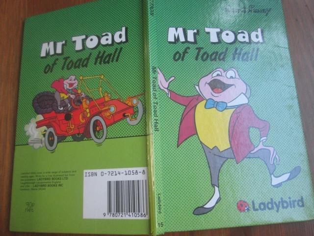 LADYBIRD BOOK MR Toad of Toad Hall Walt Disney Series £1.50 - PicClick UK