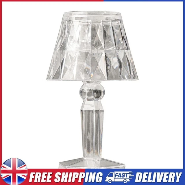 LED DIAMOND CRYSTAL Projection Light Table Romantic Bar Night Lamp (1pc ...