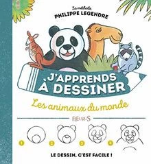 JAPPRENDS À DESSINER les animaux du monde de Philipp... | Livre | état ...