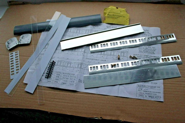 BSL COACH BODY kit- LMS Suburban 3rd - 4mm scale £14.00 - PicClick UK