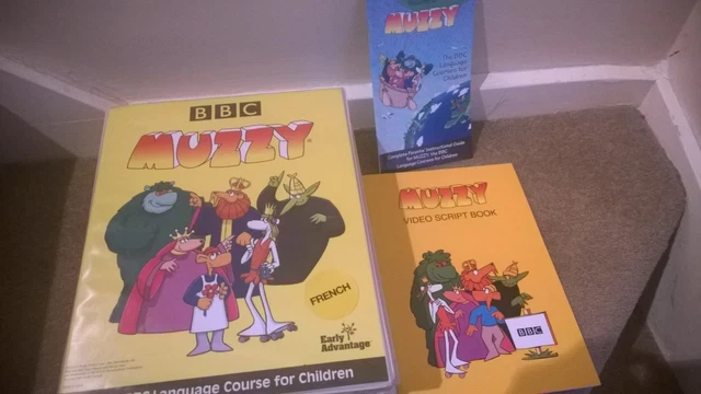BBC MUZZY VHS French Children's Language Course- Complete- Early ...