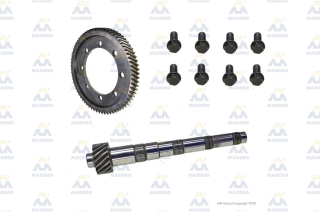 AM GEARS 62174 Masiero Stirnrad / SPUR GEAR 61:18 W.BOLTS - VOLKSWAGEN ...