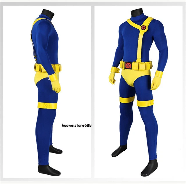 X-MEN 97 CYCLOPS Scott Summers Cosplay Outfits Costume Jumpsuit ...