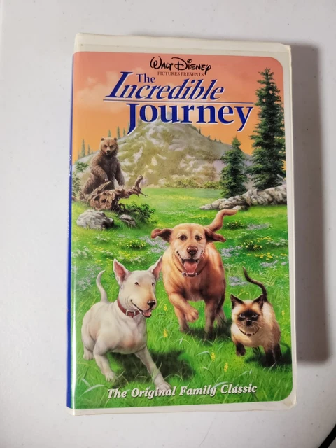 THE INCREDIBLE JOURNEY VHS 1997 (Disney Clamshell) £2.81 - PicClick UK