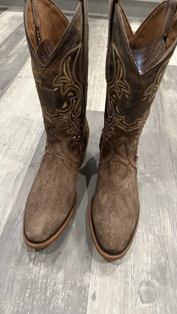 BRAND NEW! EXOTIC Python Cowboy Boots Mens Size 11 £189.21 - PicClick UK